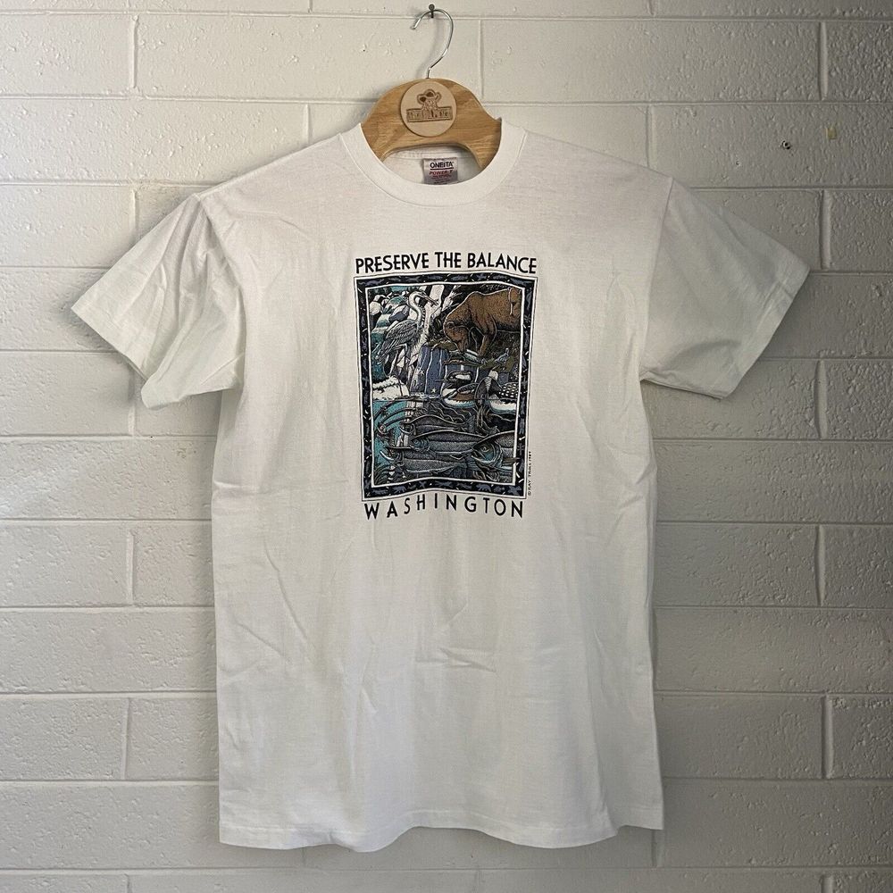 1989 Vintage Ray Troll "Preserve The Balance: Washing… - Gem